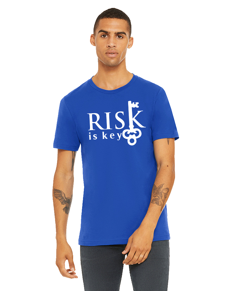 Signature Logo Unisex T-Shirt | Express Your Style | Risk is Key ...